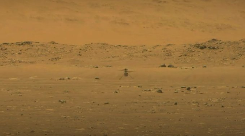 El Ingenuity realizó su primer vuelo en Marte, una hazaña comparada a ...